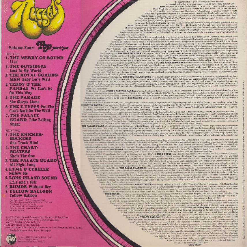 URBAN ASPIRINES: VA - Nuggets, Vol. 4 : Pop, Part Two